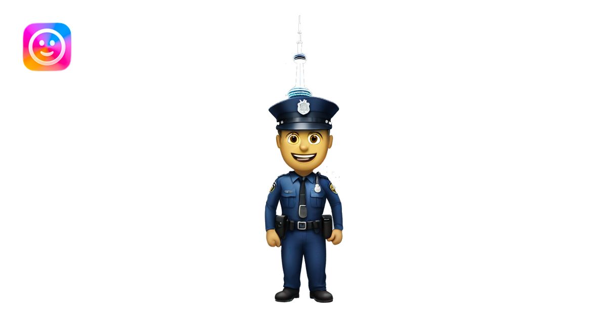 toronto police with cn tower emoji | AI Emoji Generator