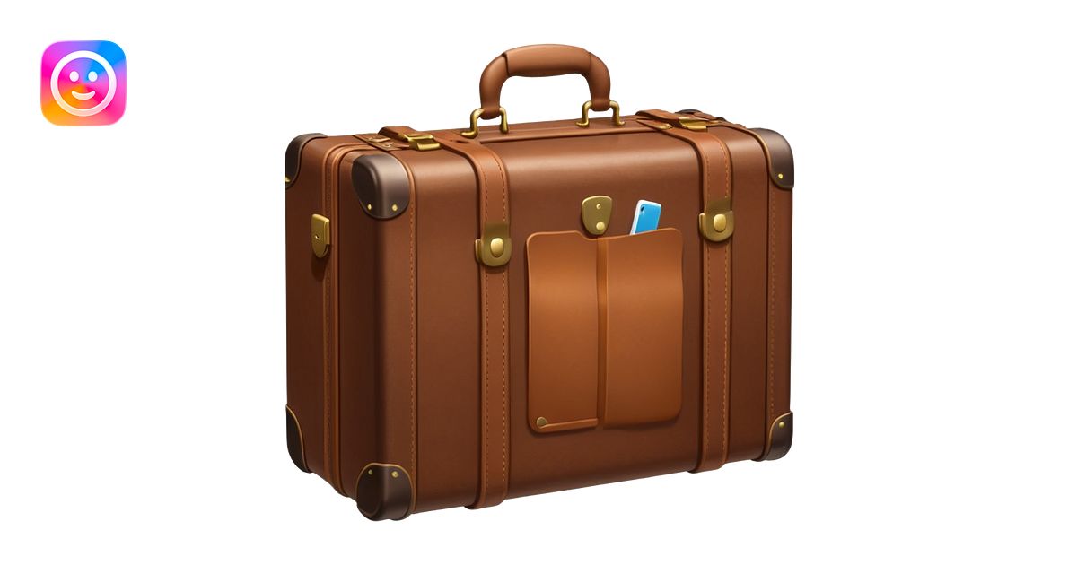 Create a suitcase emoji emoji | AI Emoji Generator
