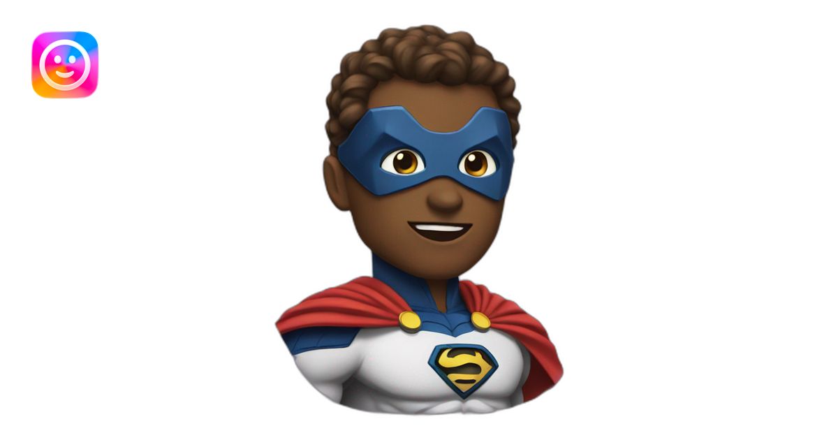 super hero emoji | AI Emoji Generator