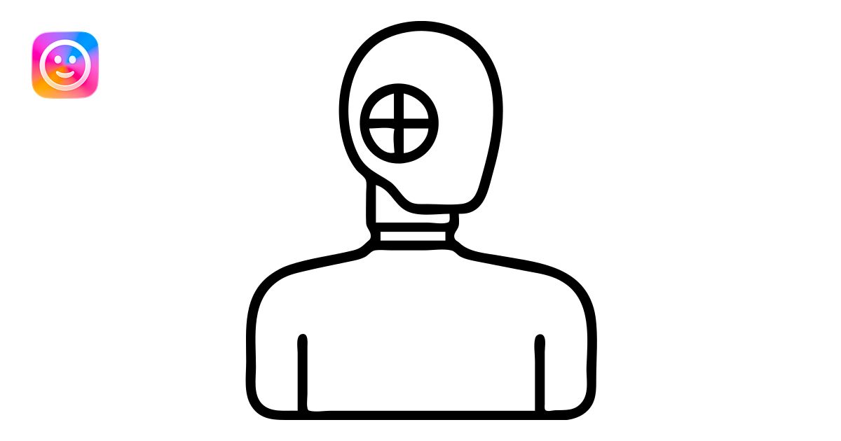 crash test dummy icon | AI Emoji Generator