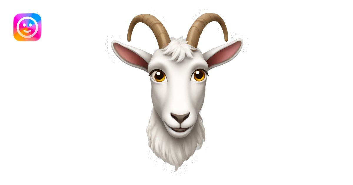 Goat emoji | AI Emoji Generator