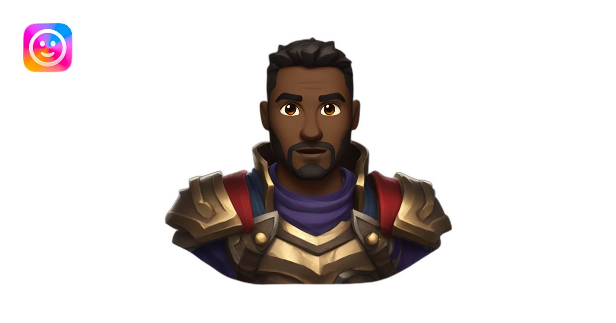 Darius from league of legends emoji | AI Emoji Generator