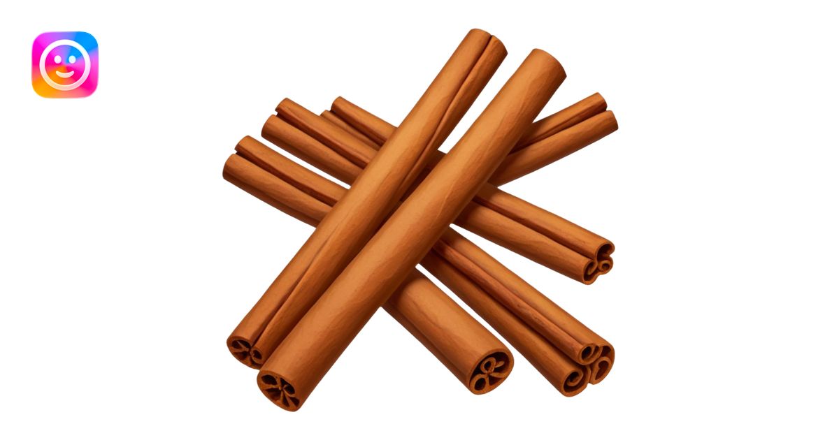 Cinnamon sticks emoji | AI Emoji Generator