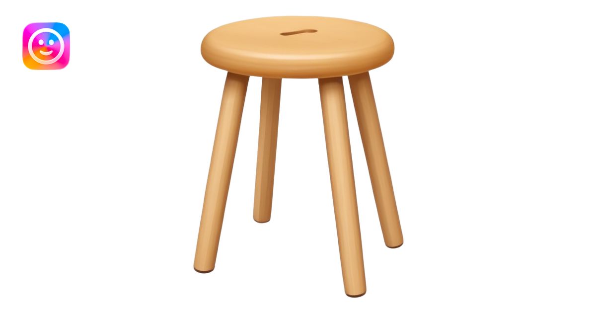 Stool emoji | AI Emoji Generator