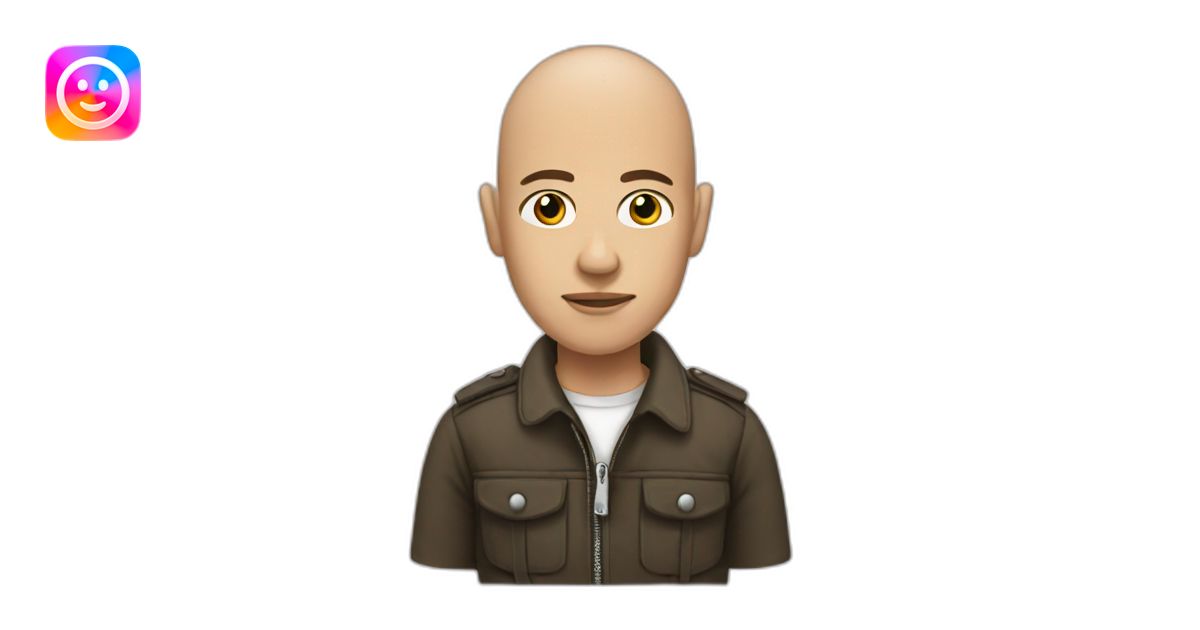 skinhead emoji | AI Emoji Generator