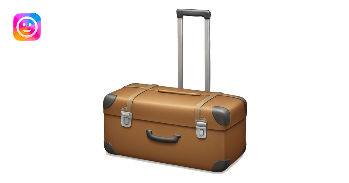 suitcase emoji | AI Emoji Generator