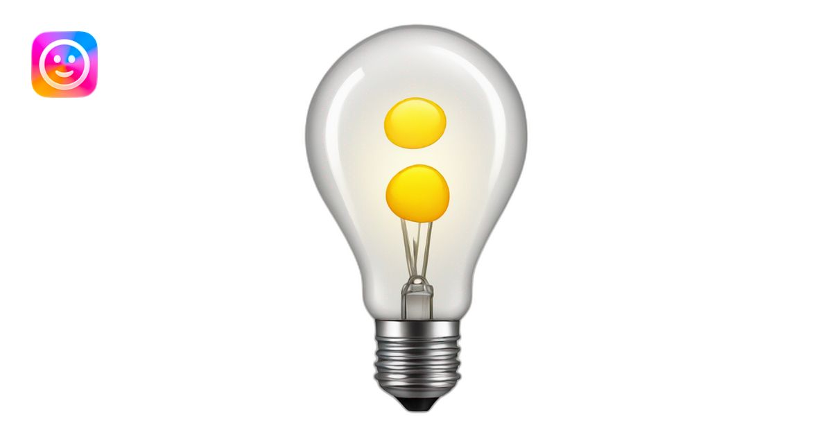 BULB emoji | AI Emoji Generator