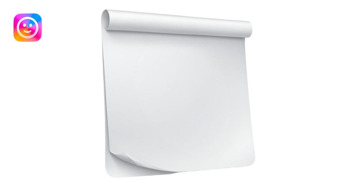 paper emoji | AI Emoji Generator
