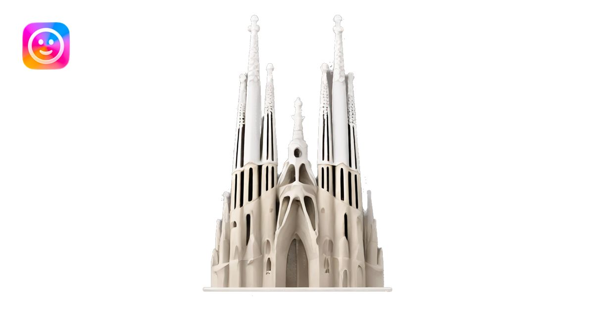 Sagrada Família Monument emoji | AI Emoji Generator