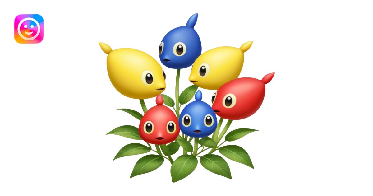 pikmin emoji | AI Emoji Generator