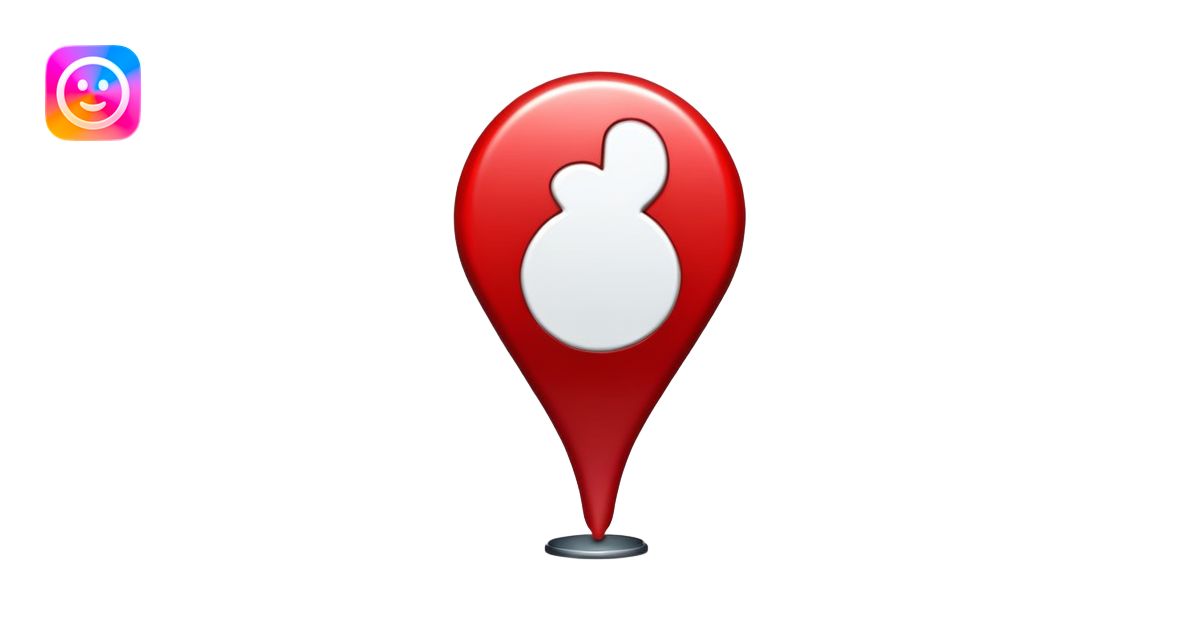 map location pin marker emoji | AI Emoji Generator