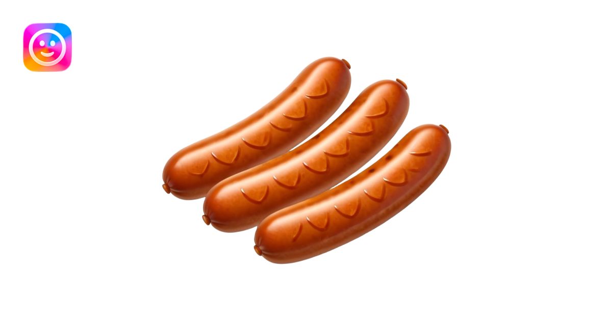sausages cutted in slices emoji | AI Emoji Generator