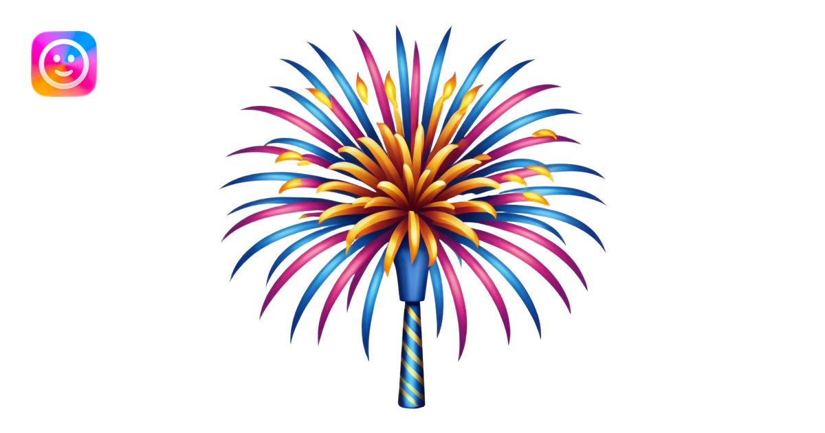 new year fireworks 2026 emoji | AI Emoji Generator