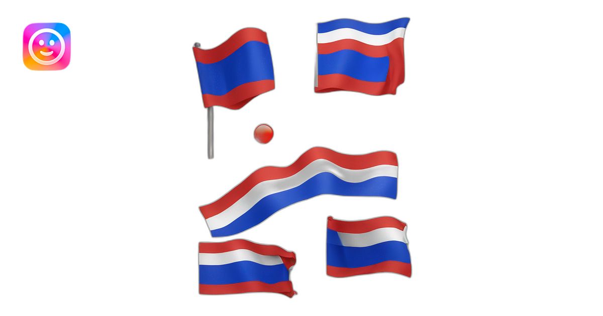 Donetsk People Republic flag emoji | AI Emoji Generator