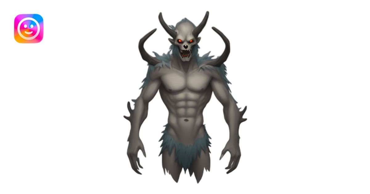 hot-wendigo emoji | AI Emoji Generator
