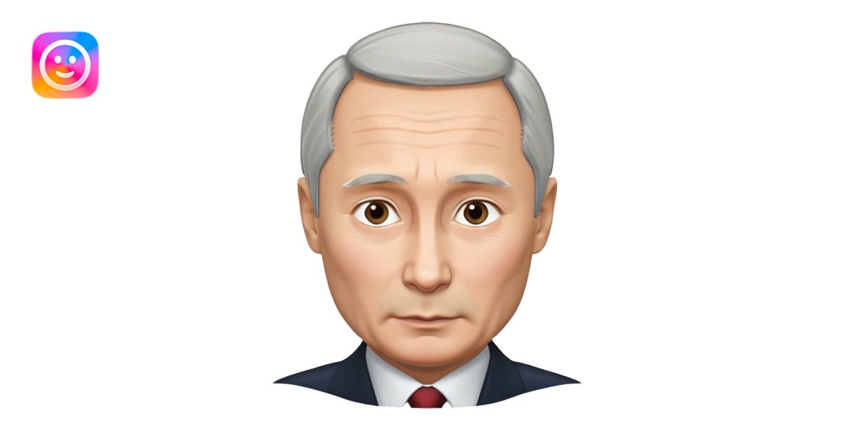 Vladimir putin with gray hair emoji | AI Emoji Generator