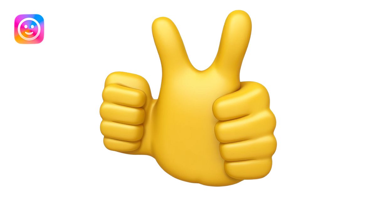thumbs up emoji emoji | AI Emoji Generator