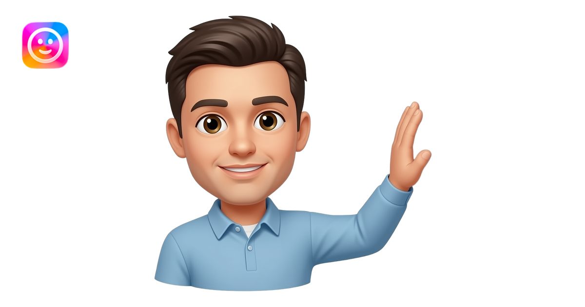 Make an animated emoji of someone touching walls. So they touch the ...