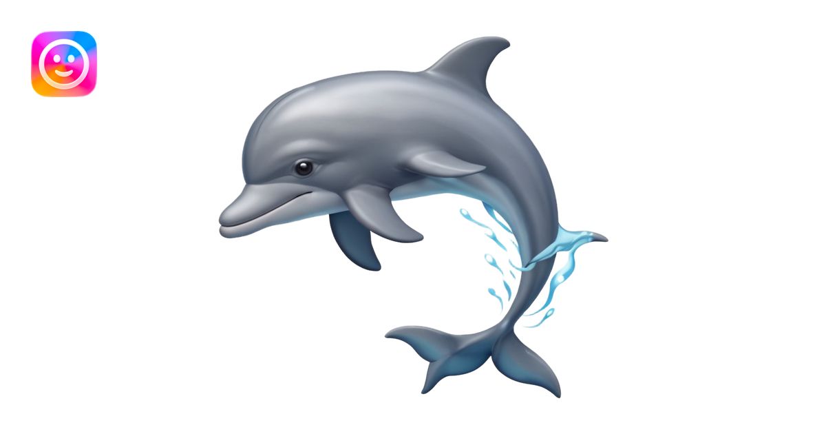 Delfín emoji | AI Emoji Generator