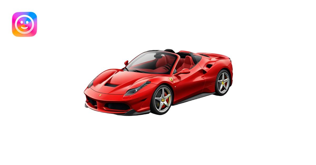black farari car koli si change kar do emoji | AI Emoji Generator
