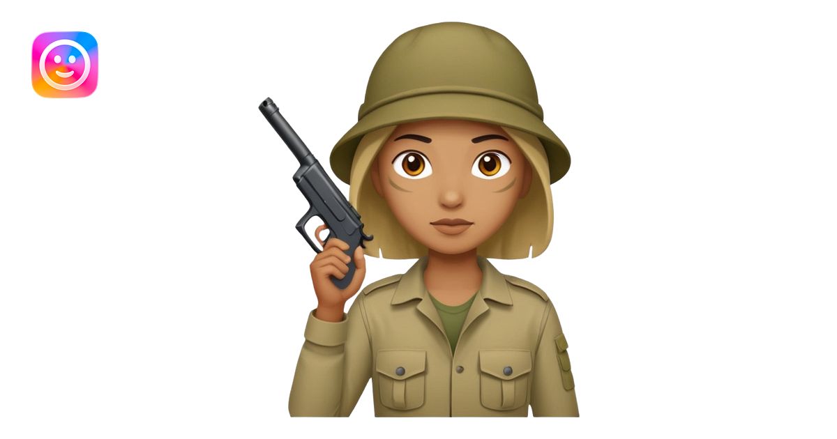 people Survivor shooting emoji | AI Emoji Generator