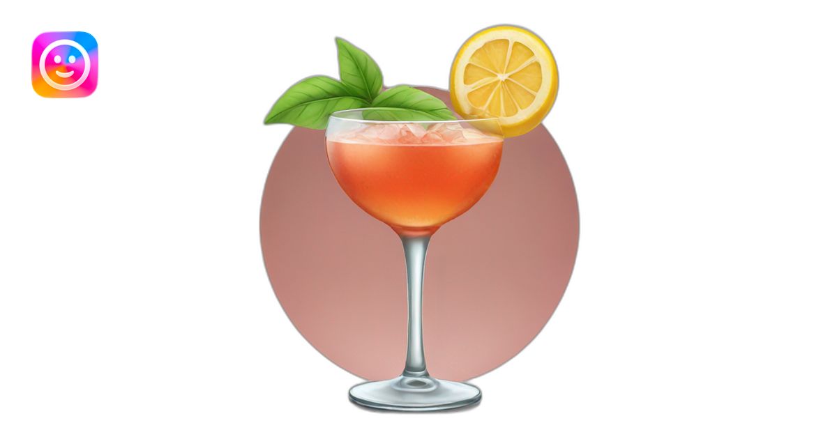 Cocktail emoji | AI Emoji Generator