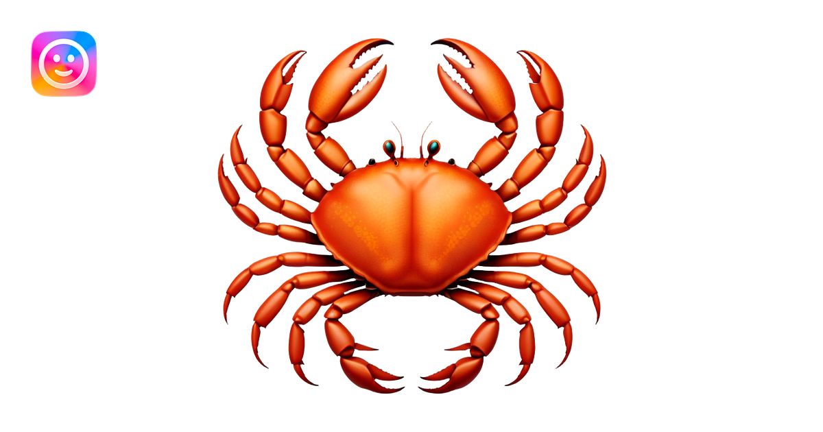Zodiac sign cancer emoji | AI Emoji Generator