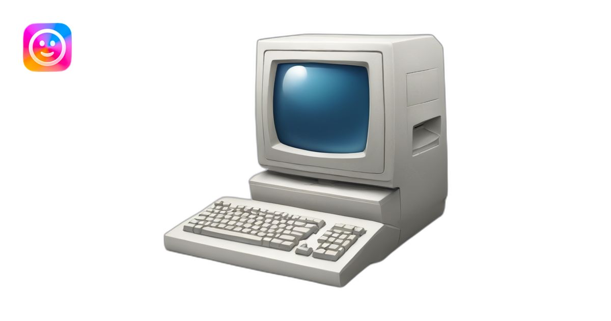 1990s computer pc emoji | AI Emoji Generator