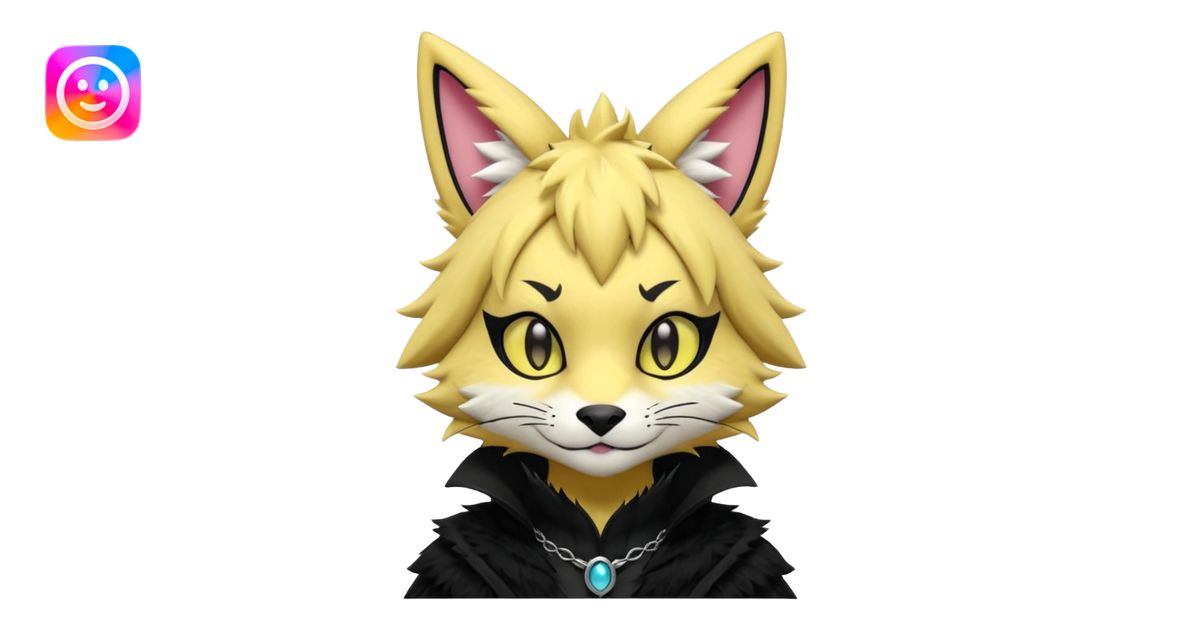 Cool gothic cute Kemonomimi Nekomimi Japanese Anime Kemono Furry Style ...