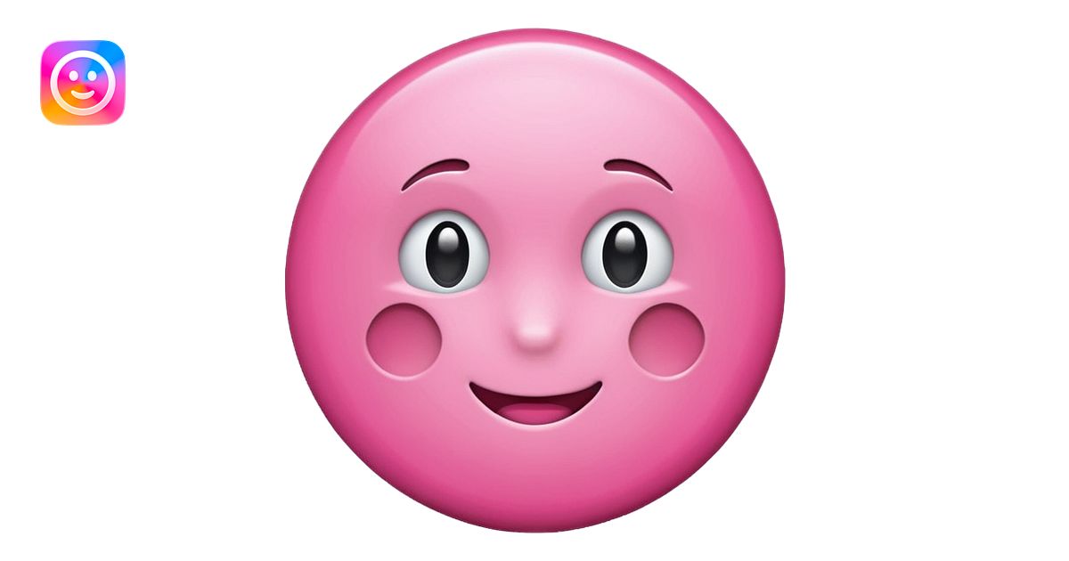 ok button pink emoji | AI Emoji Generator