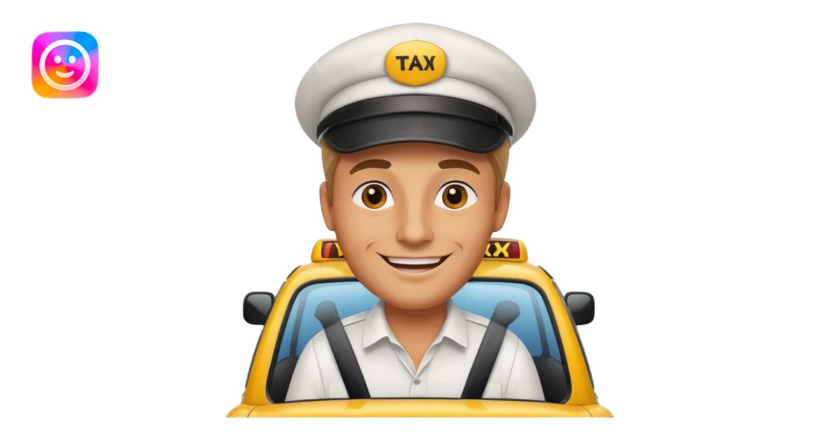 taxi driver emoji | AI Emoji Generator