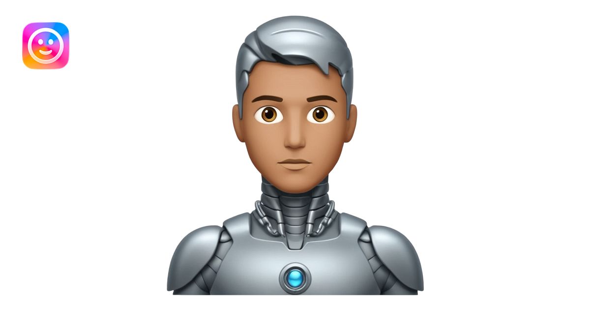bionic man emoji | AI Emoji Generator