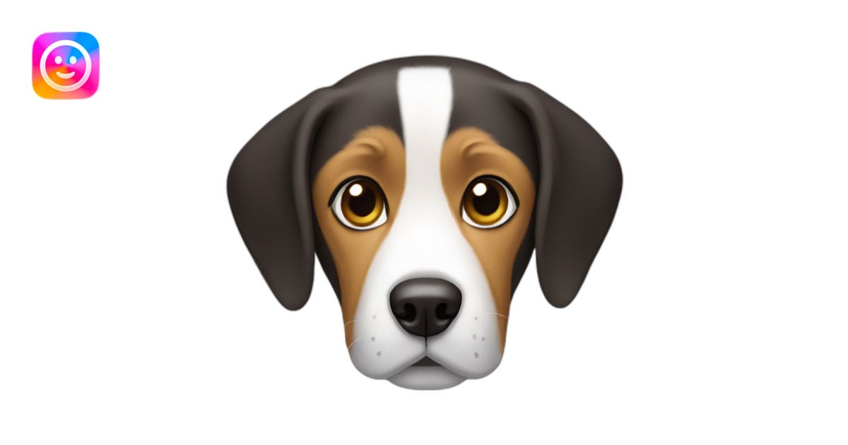 Un chien beagle emoji | AI Emoji Generator