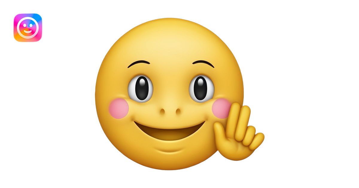 Smiley which pats in the back emoji | AI Emoji Generator