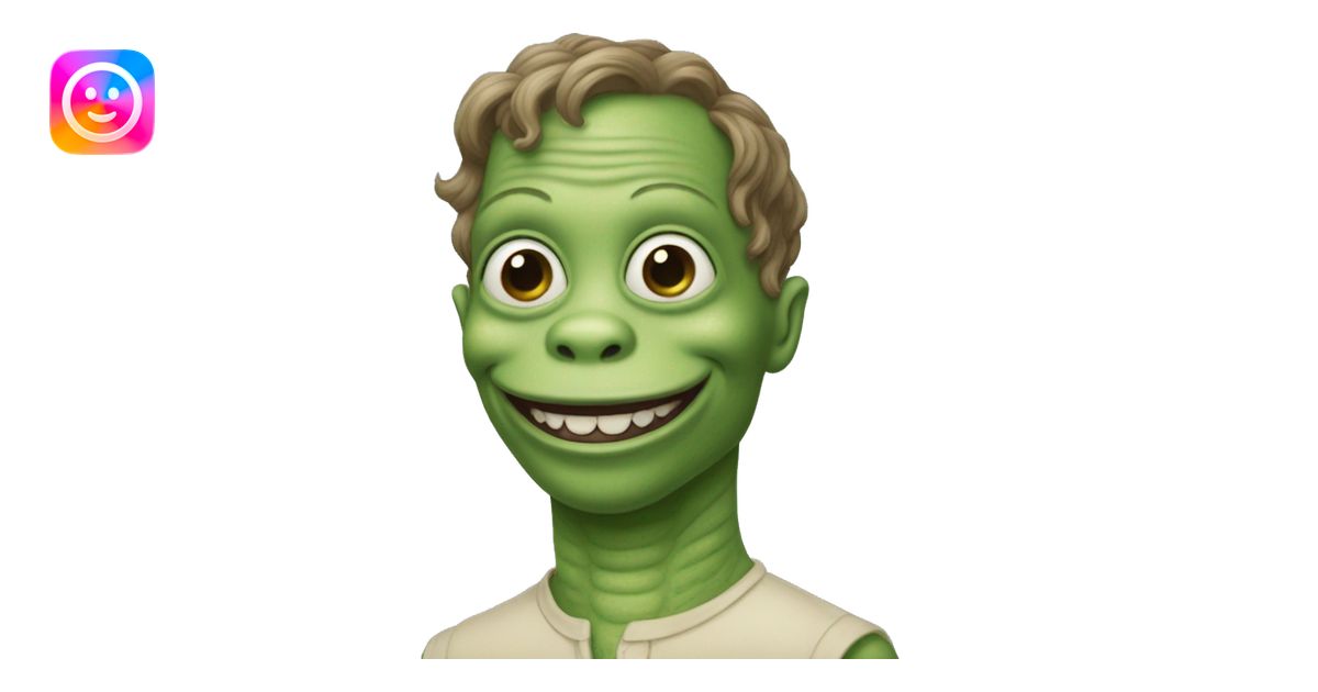 Amphibian Man Doug Jones emoji | AI Emoji Generator