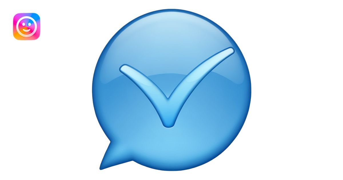 Make me an emoji thats look exactly like the TikTok verified emoji a ...