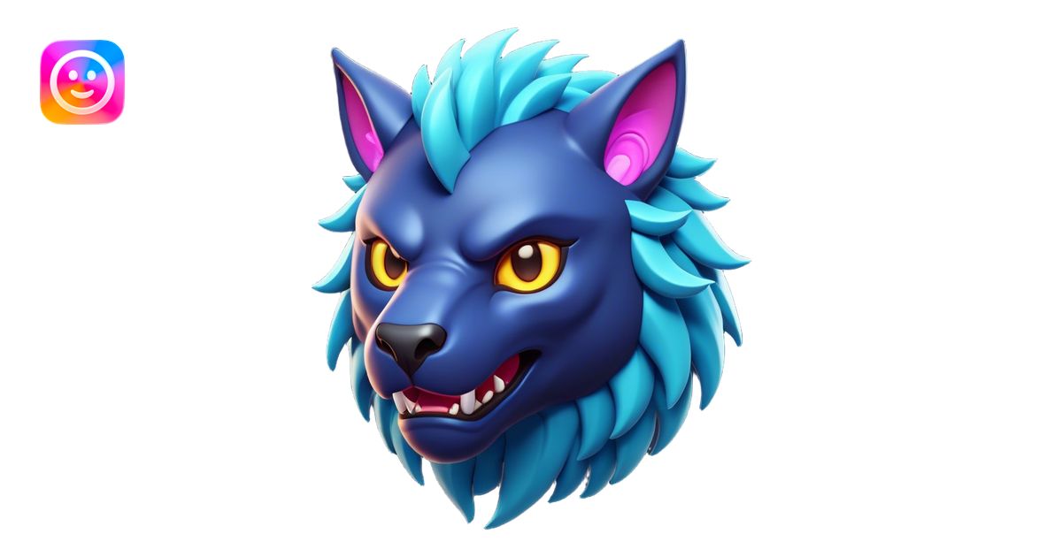 Clash of Clans aesthetic: Cinematic fierce Beast Emoji, rendered in a ...