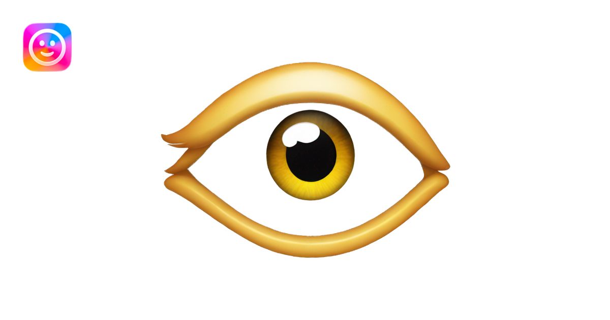 eye with lashes emoji | AI Emoji Generator