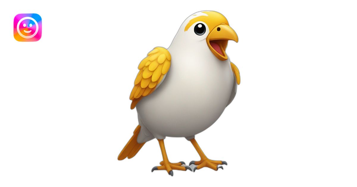 happy bird emoji | AI Emoji Generator