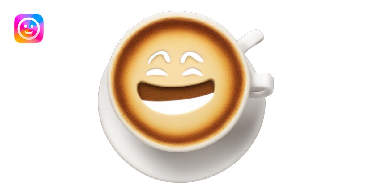 Cappuccino emoji | AI Emoji Generator