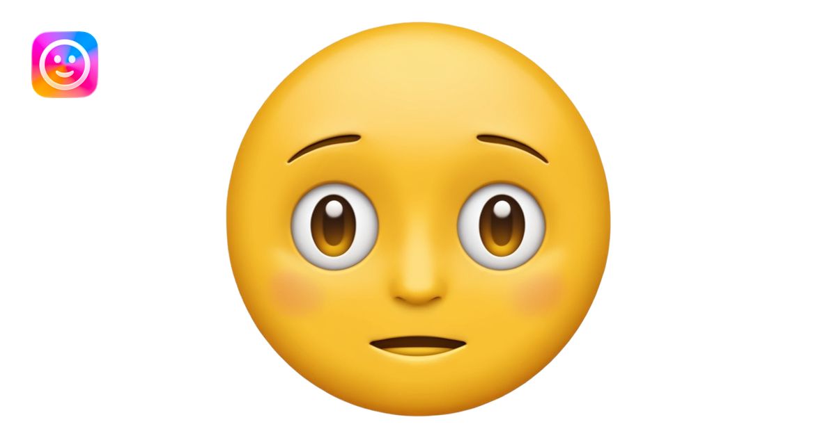 Emoji blank face emoji | AI Emoji Generator