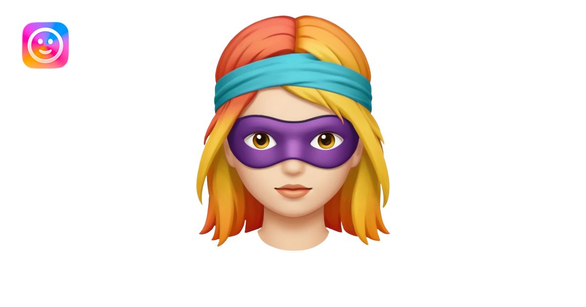 Blindfold person with different colors of hair. No trusting games with ...