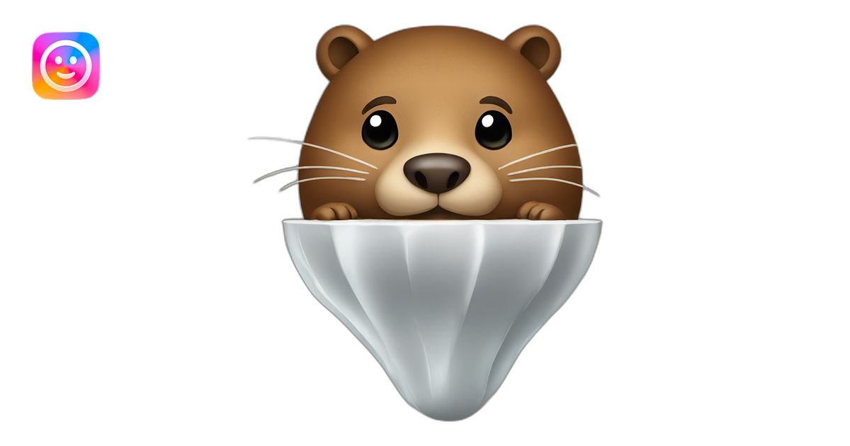 beaver and plumb emoji | AI Emoji Generator