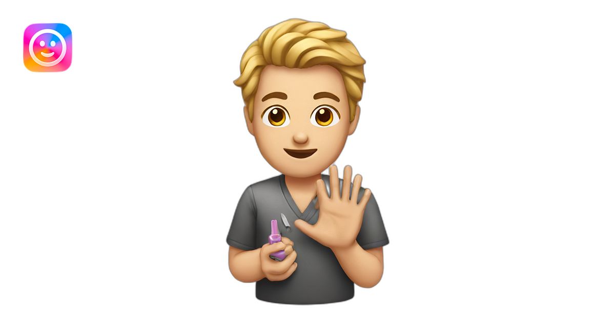 Nails master emoji | AI Emoji Generator