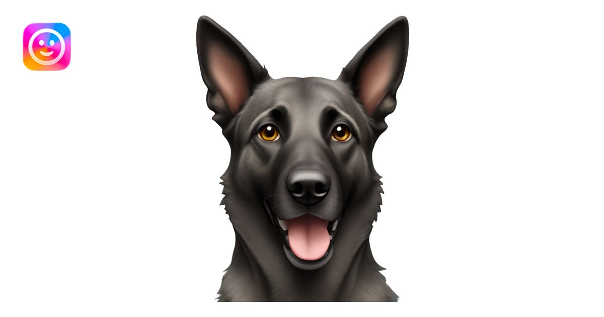 Dutch shepherd dog emoji | AI Emoji Generator