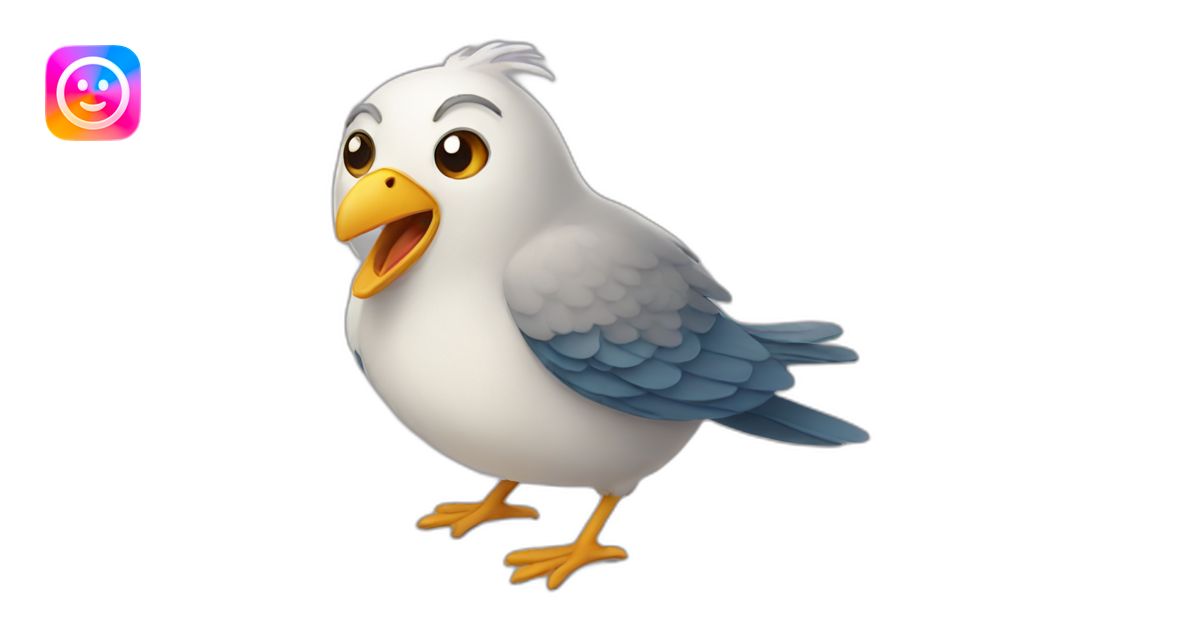 happy bird emoji | AI Emoji Generator