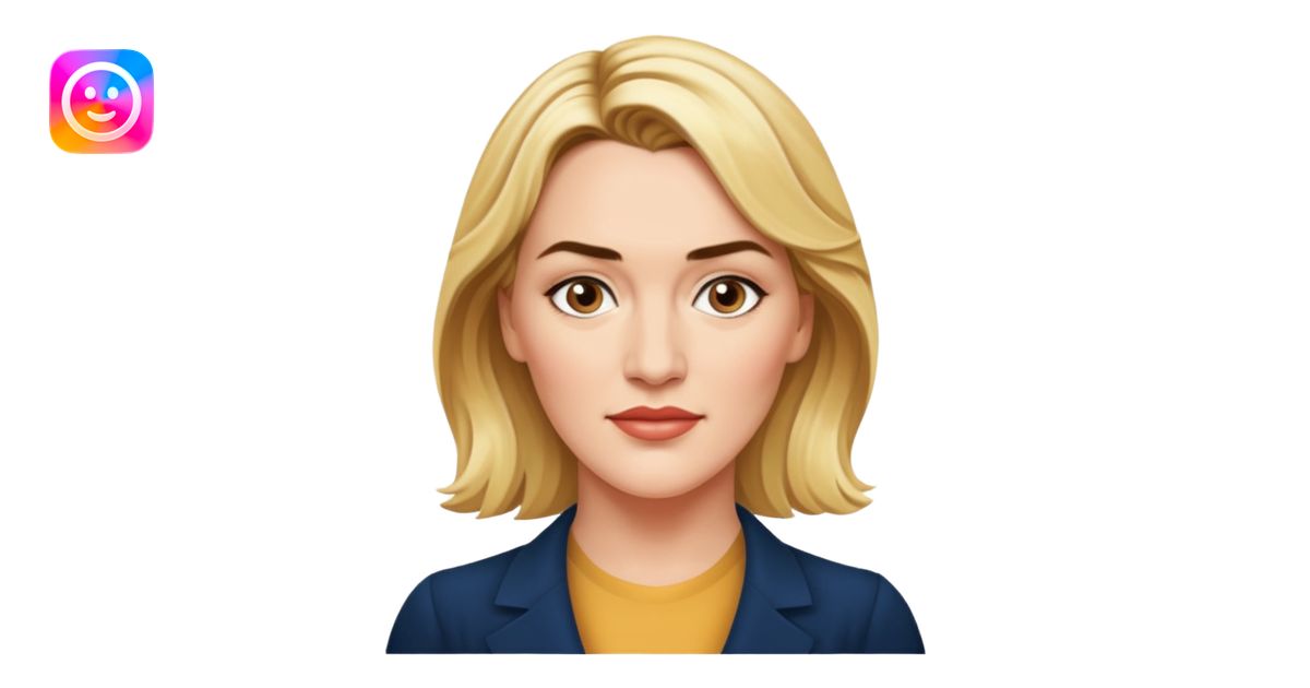Kate Winslet emoji | AI Emoji Generator