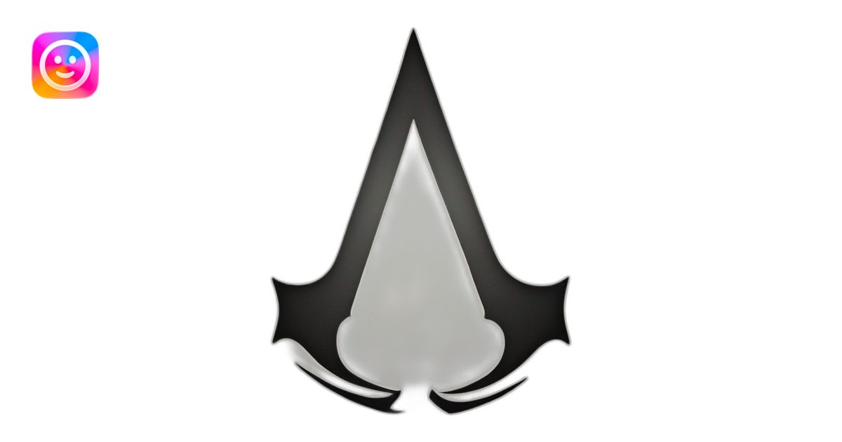 Assassin's Creed logo emoji | AI Emoji Generator