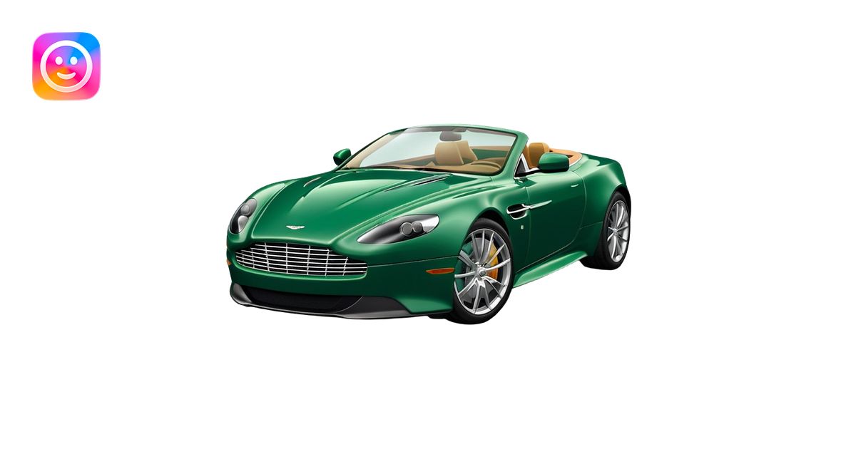 green aston martin doors open emoji | AI Emoji Generator