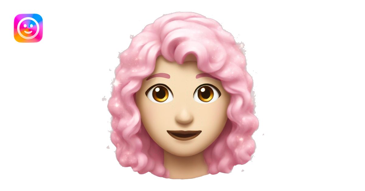 Light pink sparkles dust emoji | AI Emoji Generator